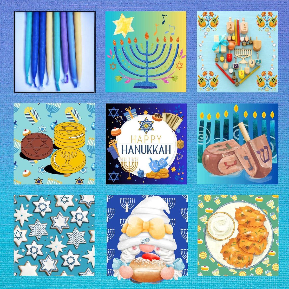 Hanukkah Celebration Puzzle: Waterjet cut PVC Puzzle for Hanukkah – The ...