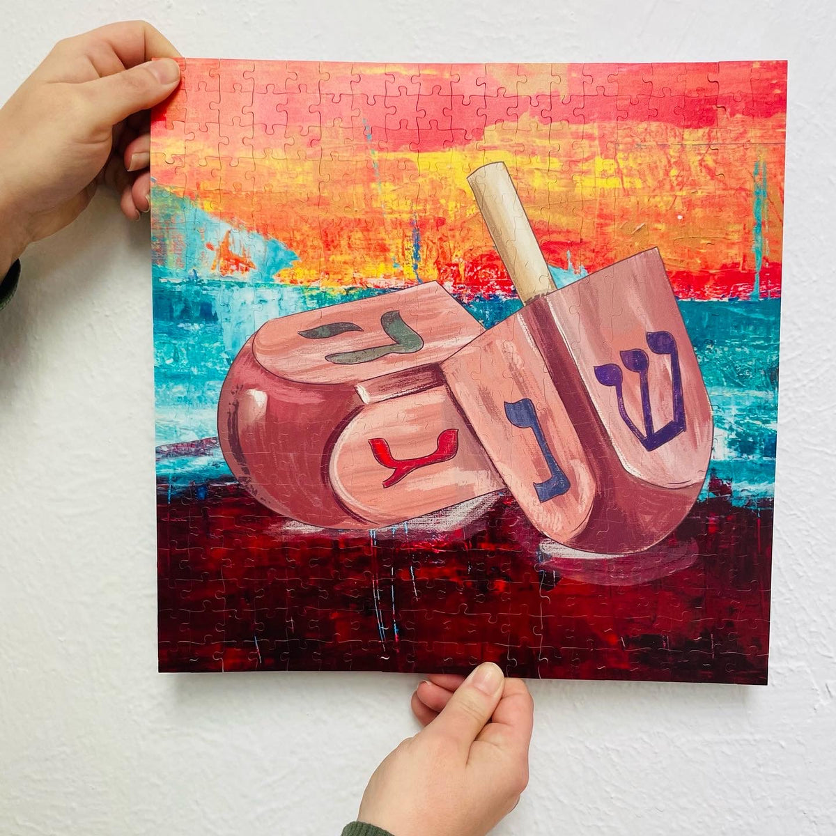 Hanukkah Dreidel Puzzle - Waterjet cut PVC Holidays Puzzle by The ...